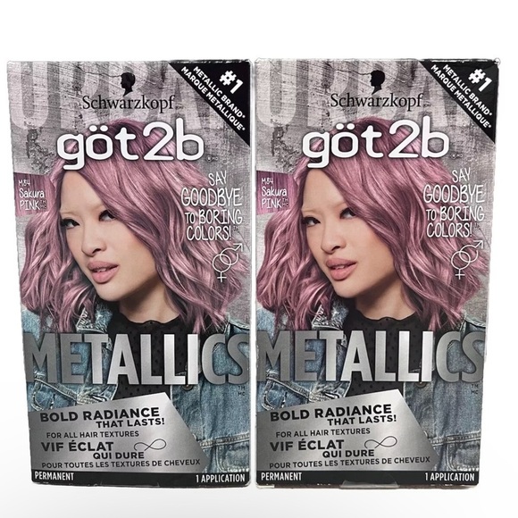Got2B | Hair | Lot 2 Schwarzkopf Got2b Metallics Permanent Hair Color ...